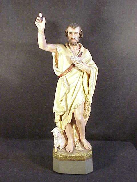 Statue (Saint Jean-Baptiste) - Répertoire du patrimoine culturel du Québec