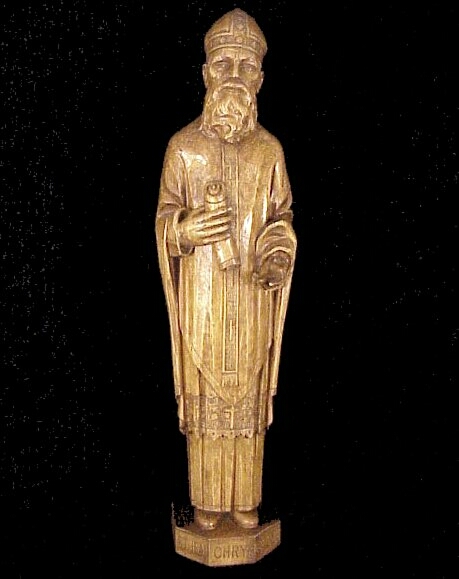 Statue (Saint Jean Chrysostome) - Répertoire du patrimoine culturel du ...