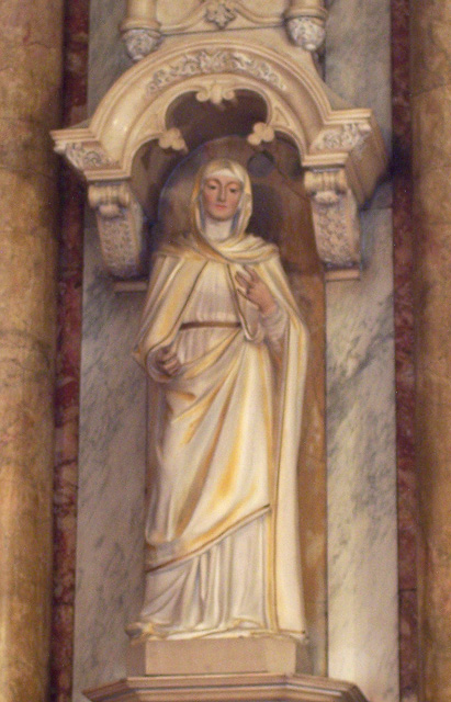 Statue religieuse (Sainte Monique) - Répertoire du patrimoine culturel ...