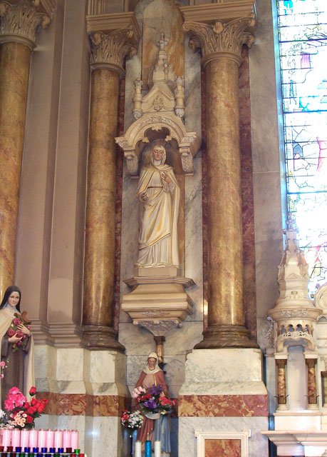 Statue religieuse (Sainte Monique) - Répertoire du patrimoine culturel ...
