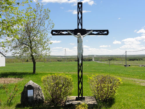 Plaque de Xavier Bouchard et Wilhelmine Mercier, Joseph Bouffard et ...