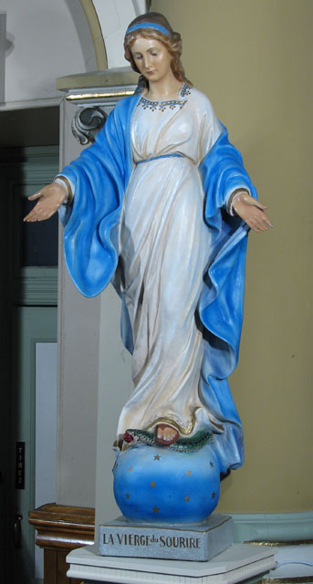 Statue religieuse (La Vierge du sourire) - Répertoire du patrimoine ...