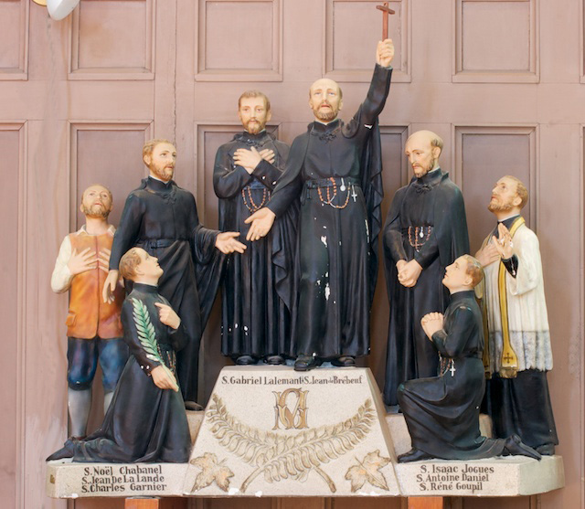 Statue religieuse (Les Saints Martyrs canadiens) - Répertoire du ...