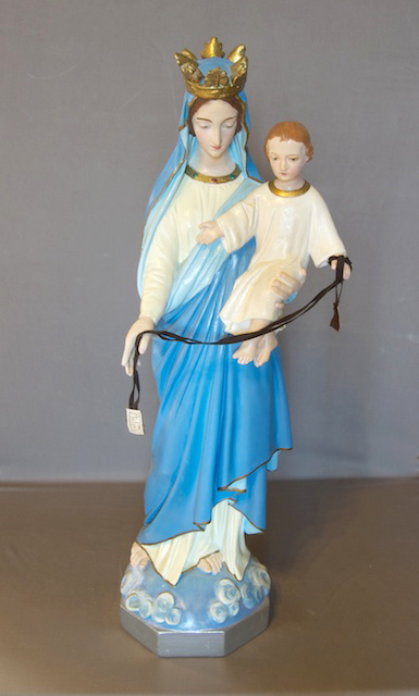Statuette religieuse (Notre-Dame du Carmel) - Répertoire du patrimoine ...