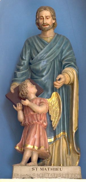 Statue religieuse (Saint Mathieu) - Répertoire du patrimoine culturel ...
