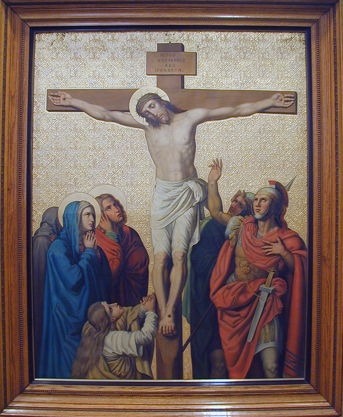 Peinture (Jésus meurt sur la croix) - Répertoire du patrimoine culturel ...