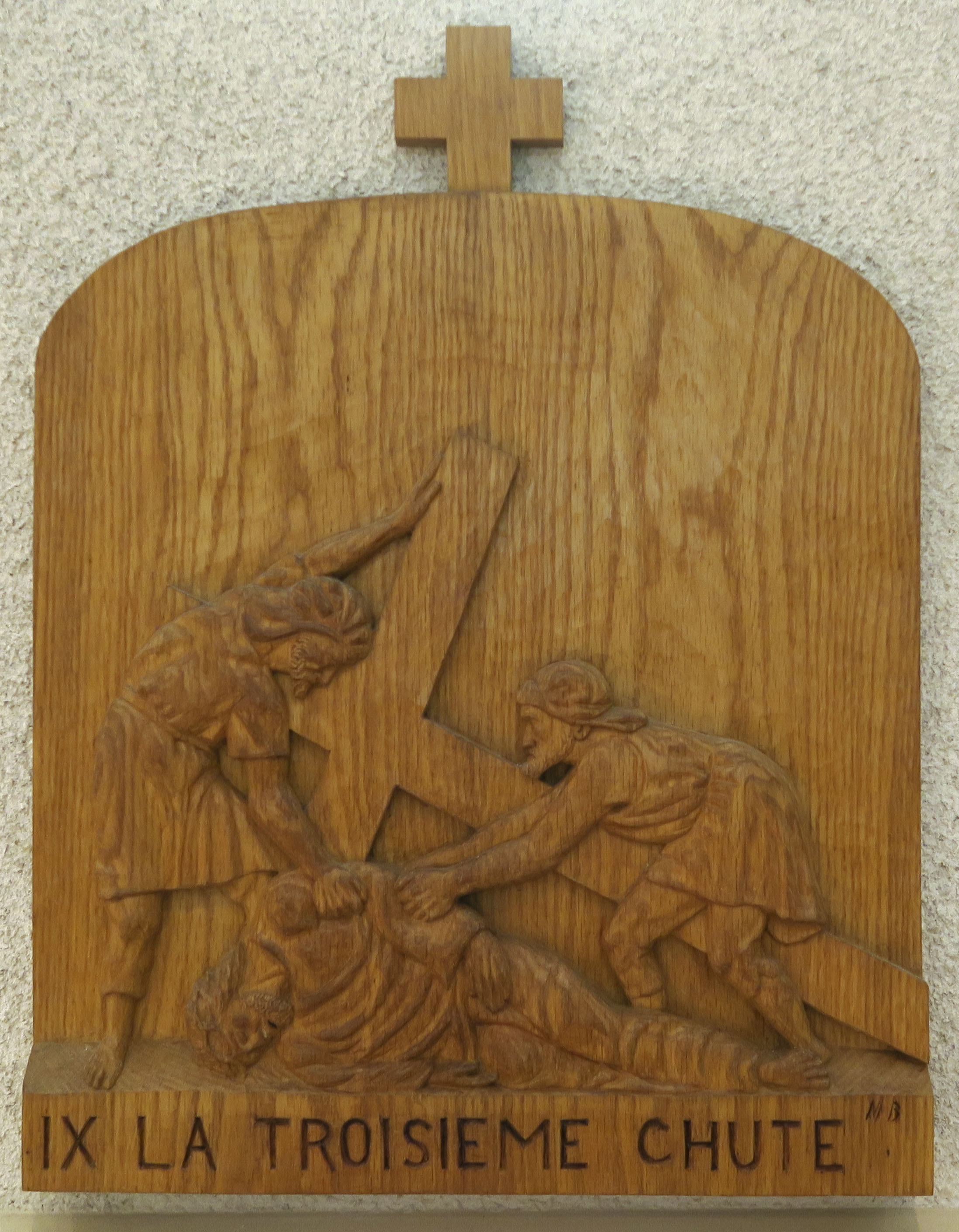 Station de chemin de croix (La troisième chute) - Répertoire du ...