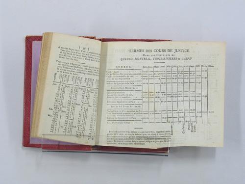 Livre (The Quebec almanac and British American royal kalendar for the ...