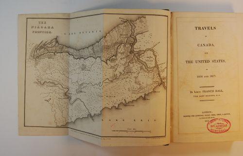 Livre (Travels in Canada and the United States in 1816 and 1817 ...