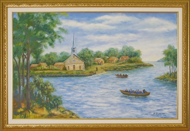 Peinture (Pèlerinage à Sainte-Anne-du-Bout-de-l'Île) - Répertoire du ...