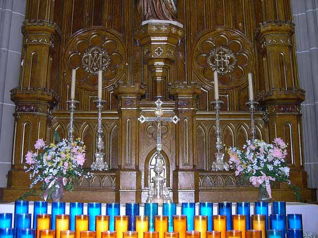 Autel latéral (Autel à la Sainte Vierge) - Répertoire du patrimoine ...