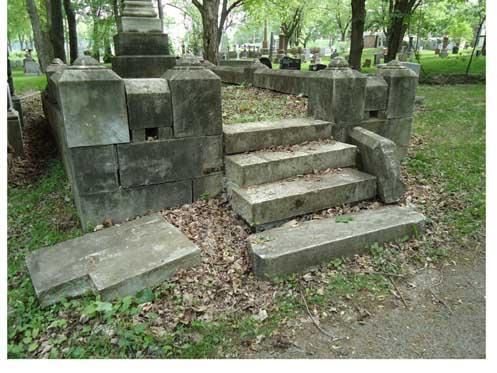 Monument du chevalier Olivier Robitaille M. D. - Répertoire du ...