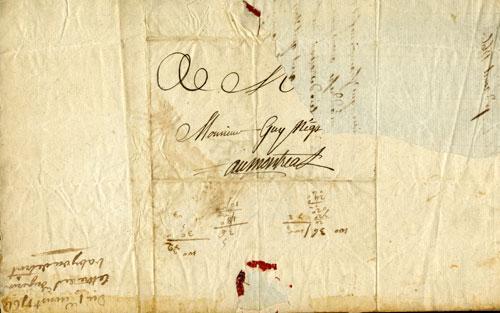 Document (Lettre de Jacques Baby dit Dupéron à Pierre Guy) - Répertoire ...