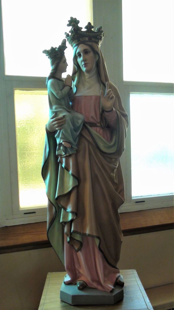 Statue religieuse (Sainte Anne et la Vierge) - Répertoire du patrimoine culturel du Québec