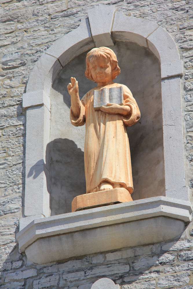 Statue religieuse (Enfant Jésus) - Répertoire du patrimoine culturel du ...