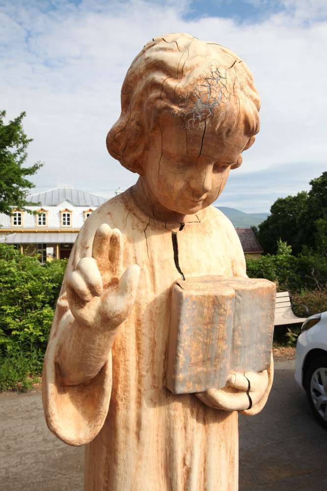Statue religieuse (Enfant Jésus) - Répertoire du patrimoine culturel du ...
