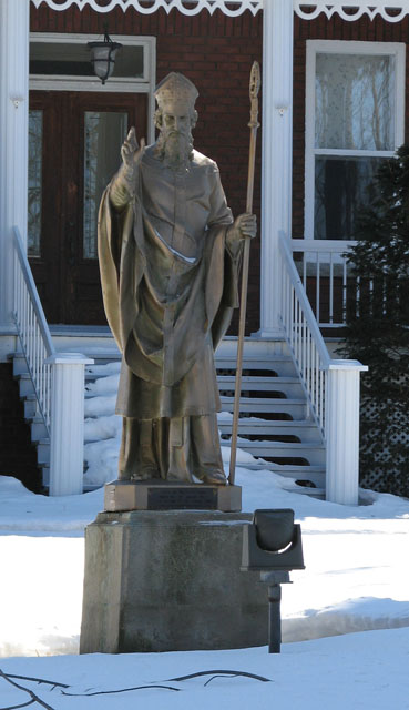 Statue religieuse (Saint Timothée) - Répertoire du patrimoine culturel ...