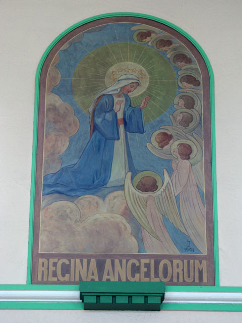 Peinture (Regina Angelorum) - Répertoire du patrimoine culturel du Québec