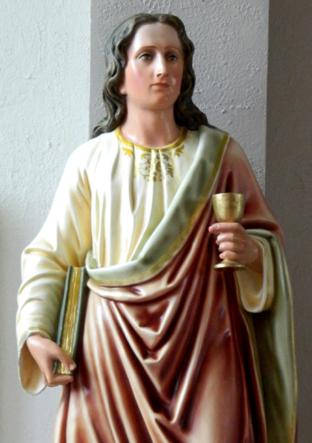 Statue religieuse (Saint Jean l'Évangéliste) - Répertoire du patrimoine ...