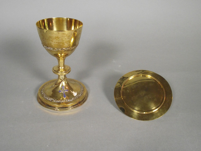 Ensemble de calice et patène - Répertoire du patrimoine culturel du Québec