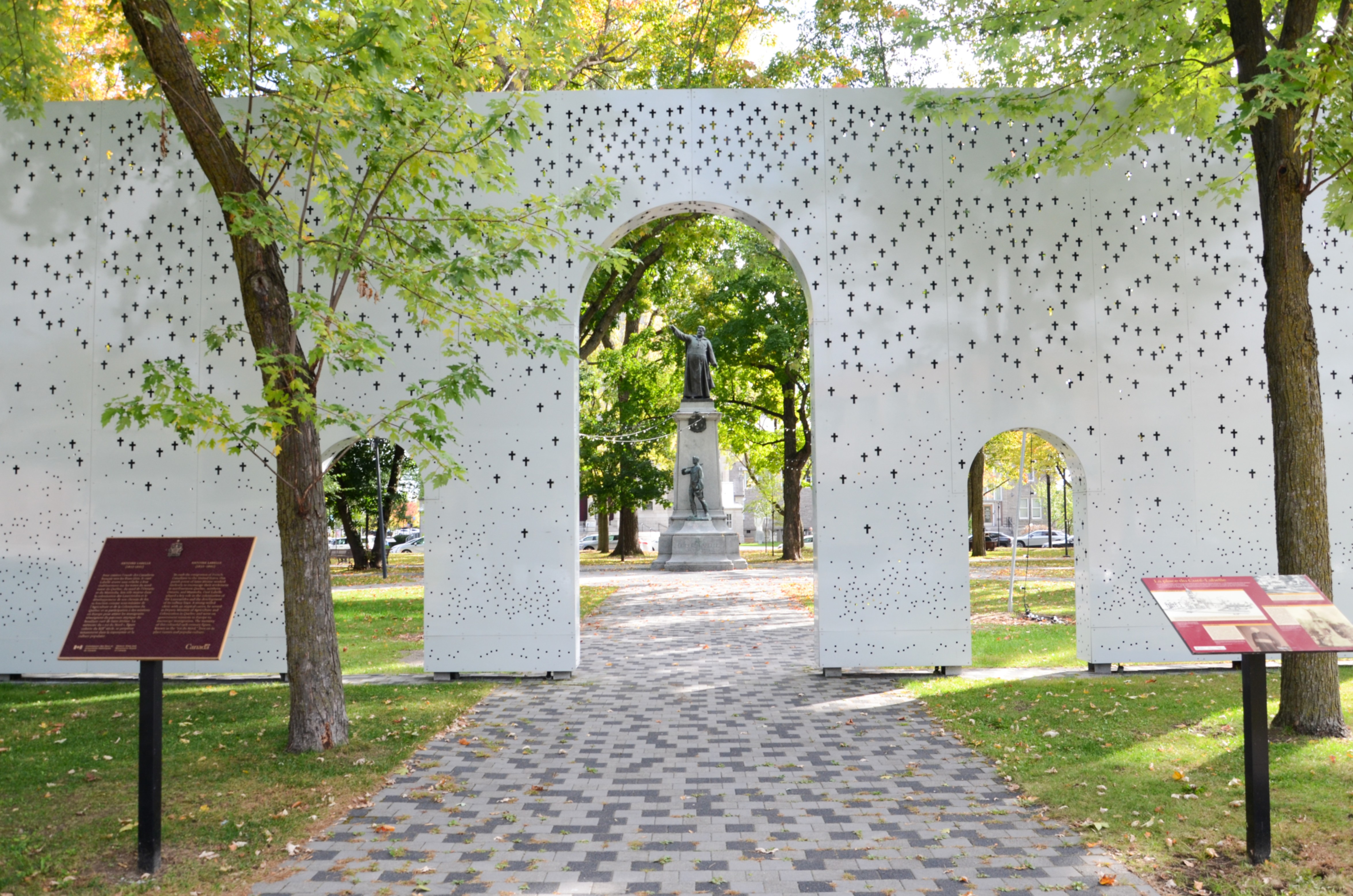 Plaque d’Antoine Labelle - Répertoire du patrimoine culturel du Québec