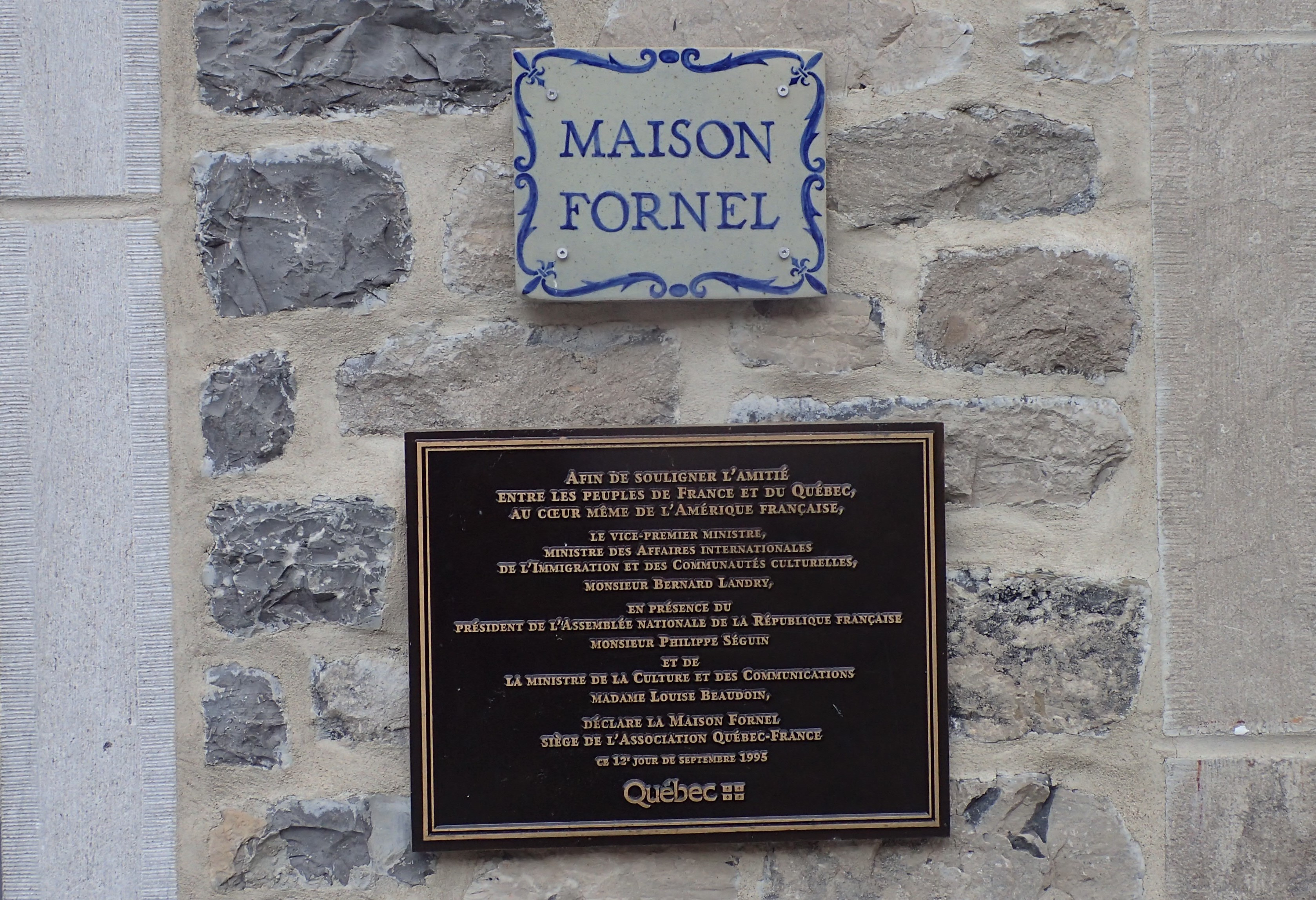 Maison Louis-Fornel - Répertoire du patrimoine culturel du Québec