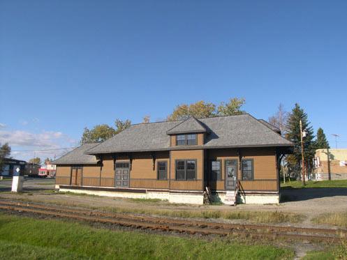 Ancienne gare de Macamic - Répertoire du patrimoine culturel du Québec