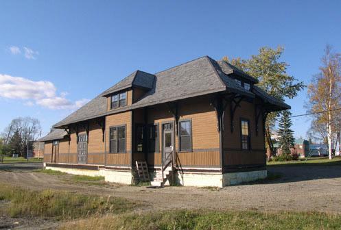 Ancienne gare de Macamic - Répertoire du patrimoine culturel du Québec